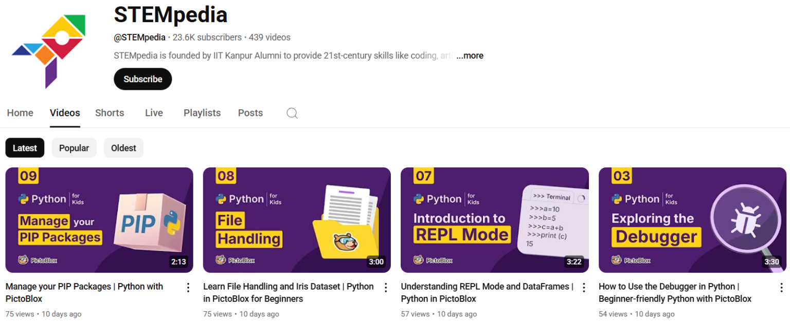 12 Kid-friendly YouTube Channels for Kids Coding