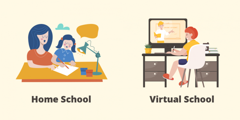 Understanding Home School vs. Virtual School | 21K School