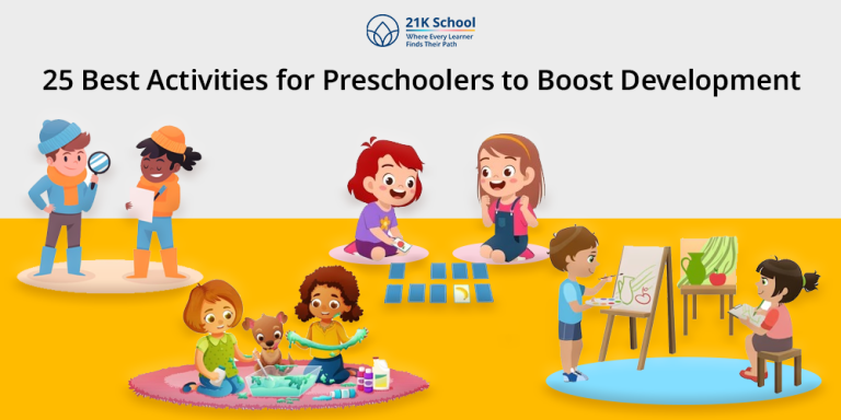 25 Best Activities for Preschoolers to Boost Development- 21K School