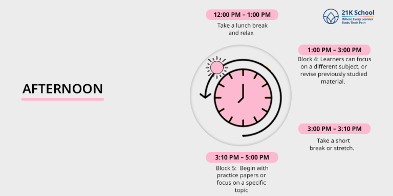 Study Time Table for Students: Your Effective Study Schedule