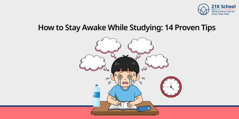 How to Stay Awake While Studying: Top 14 Methods